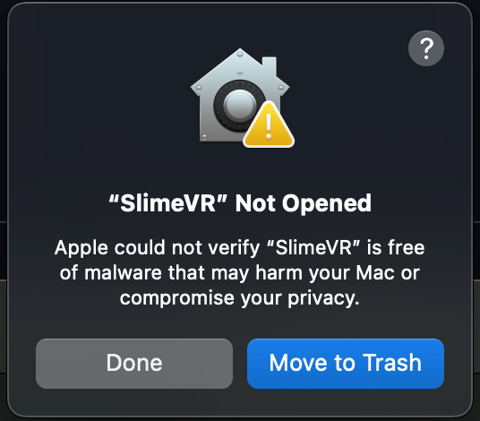 MacOS Installation - SlimeVR Docs
